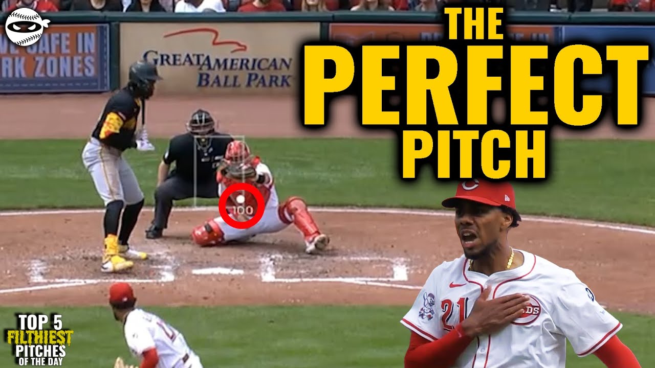 Hunter Greene throws the PERFECT PITCH!