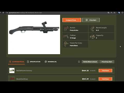 🔥 Mossberg Shockwave for Sale: This Website Finds the Lowest Prices!