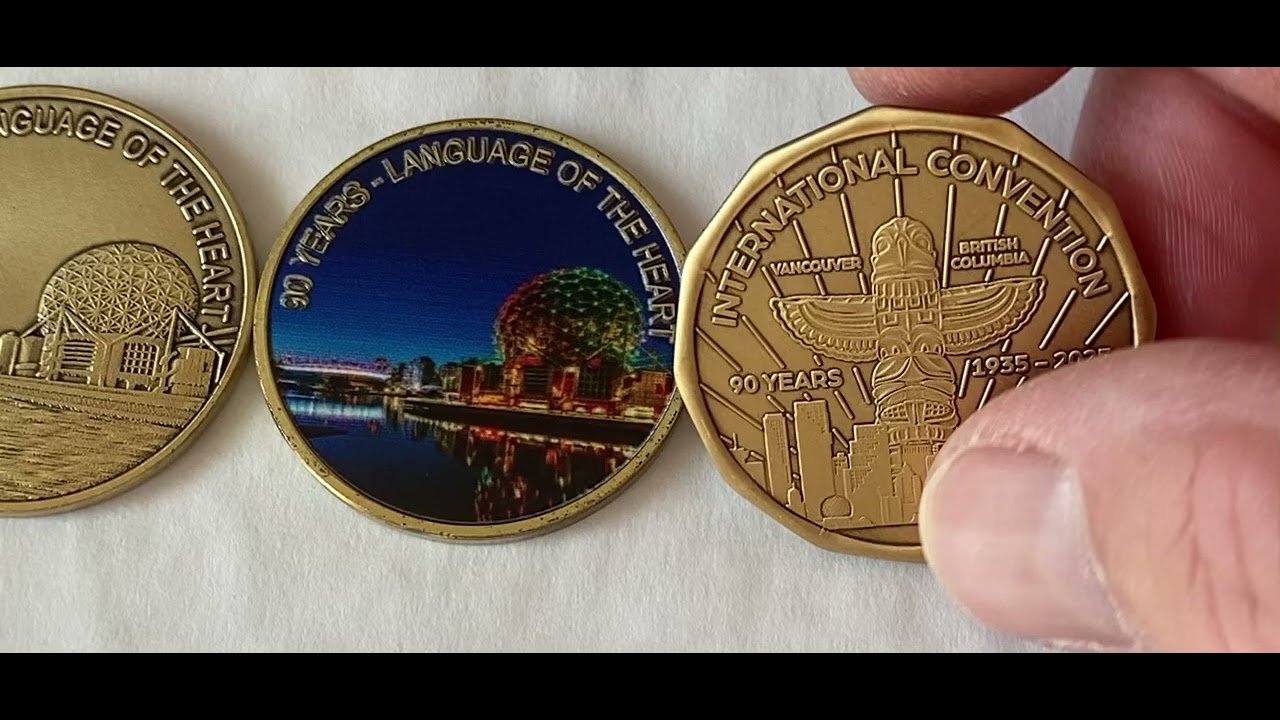 AA International Convention 2025 Medallions