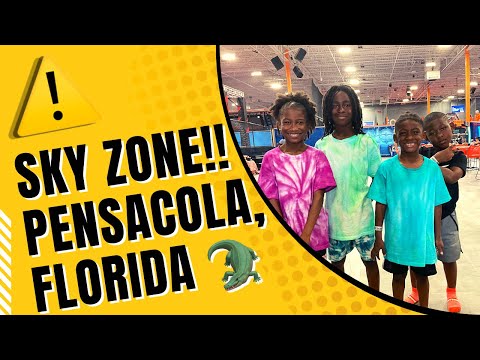 ⚠️SKY ZONE⚠️ | Pensacola, Florida🐊