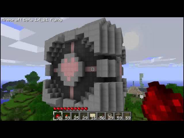 Companion Cube Minecraft Map