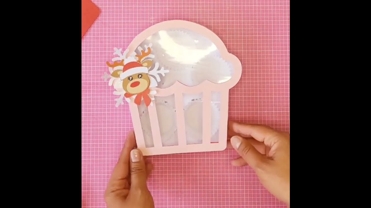 Christmas cupcake box