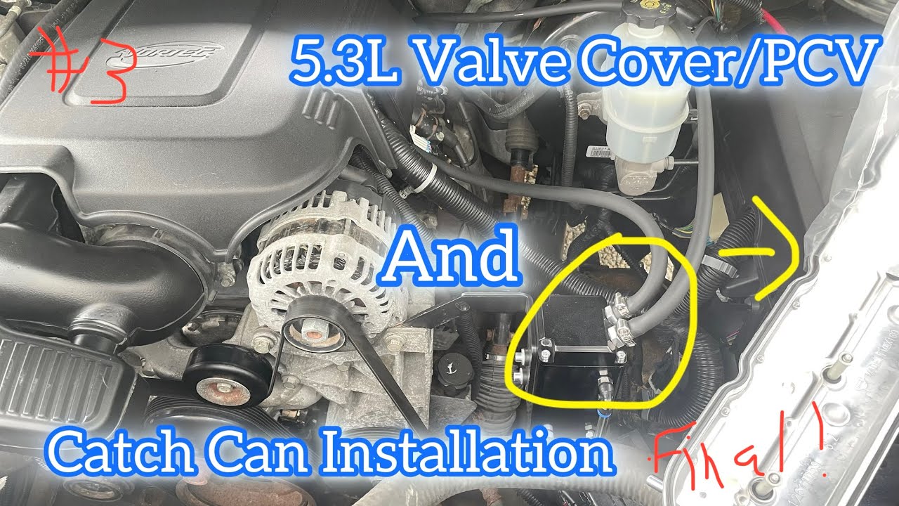 Chevy 1500 Valve Cover and PCV EASY DIY!