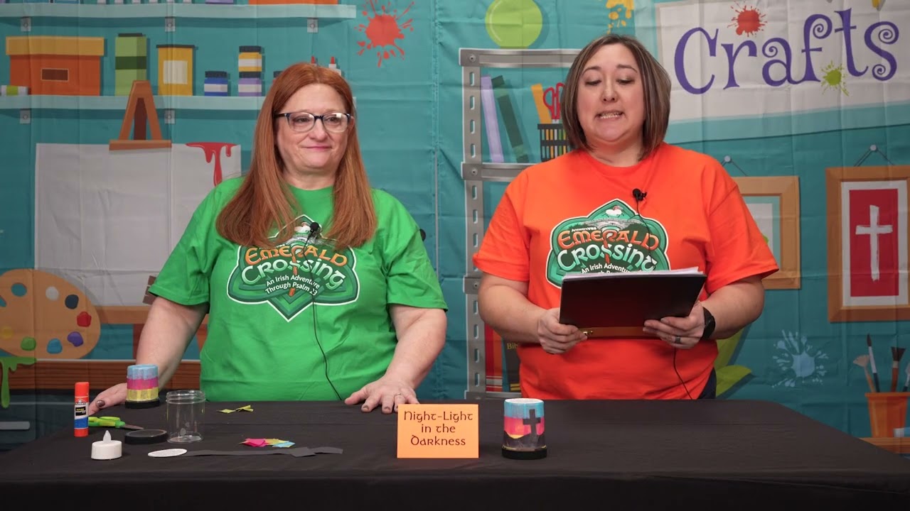 Emerald Crossing VBS: Day 3 Craft