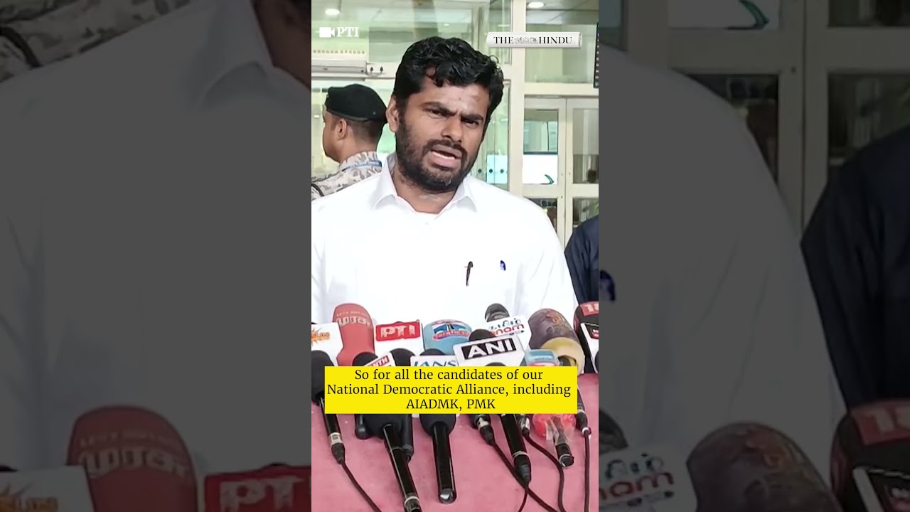 'Want to focus on campaigning': BJP leader Annamalai on why he is not contesting in TN polls 2026