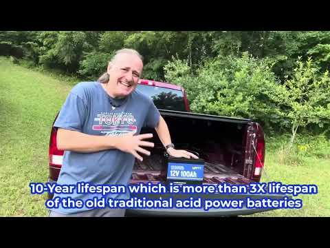 Wattcycle 12V 100Ah LiFePO4 Battery Packs Grade A Cells Rechargeable