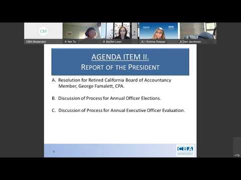 CBA Meeting, September 23 2021