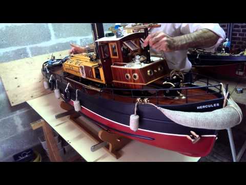 Les bateaux d'Alex et Jean-Pierre - Modélisme RC réduit (Bateau vapeur / Steamboat / Dampfschiff)