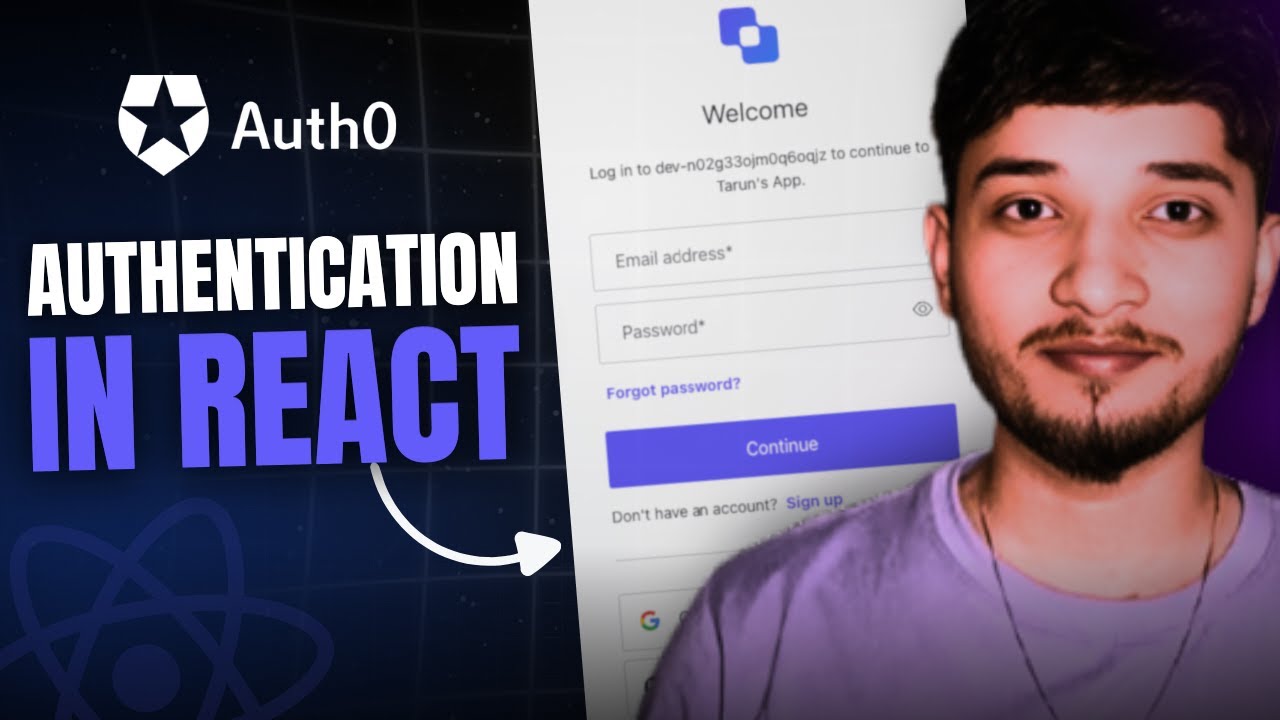Authentication in React JS | Auth0 Authentication Using OAuth2