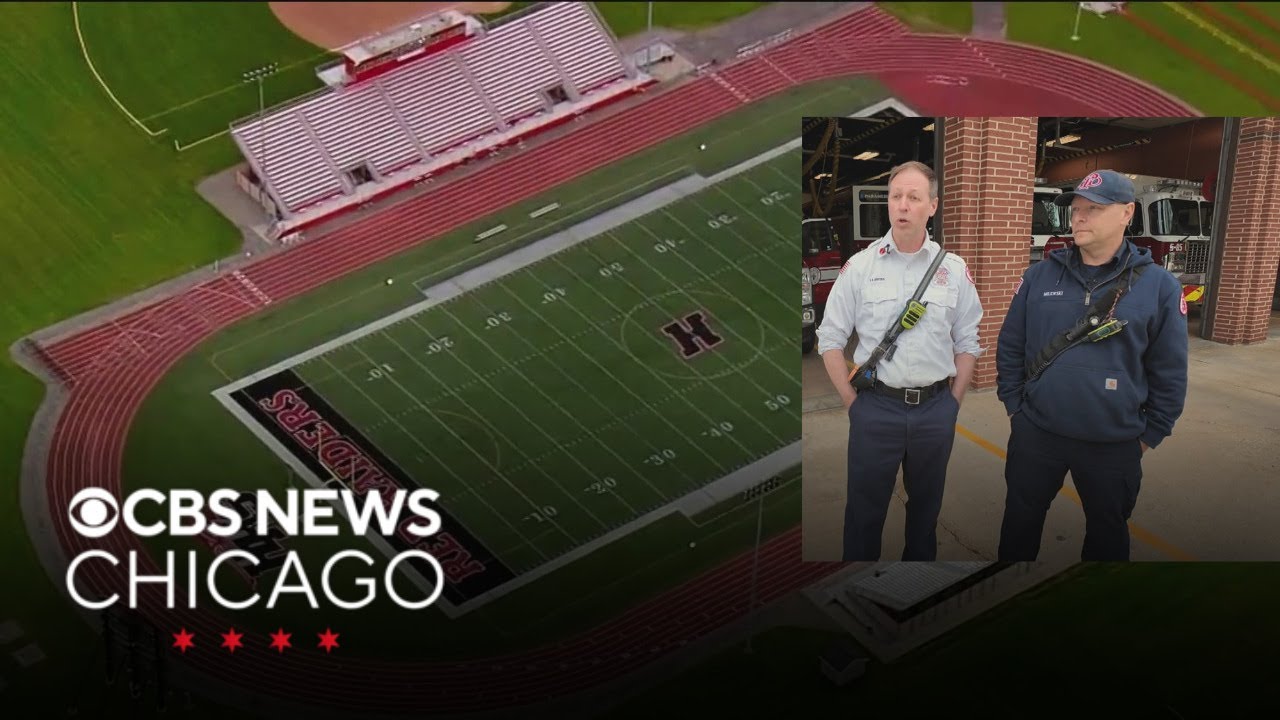 2 first responders recount helping student athlete who collapsed during competition in Huntley