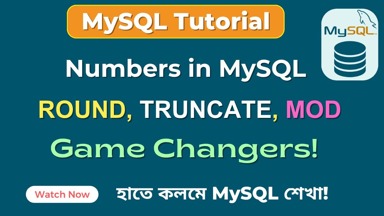 MySQL Numeric Functions FAST! | ROUND, TRUNCATE & MOD Explained | MySQL Database Tutorial | SoftAll