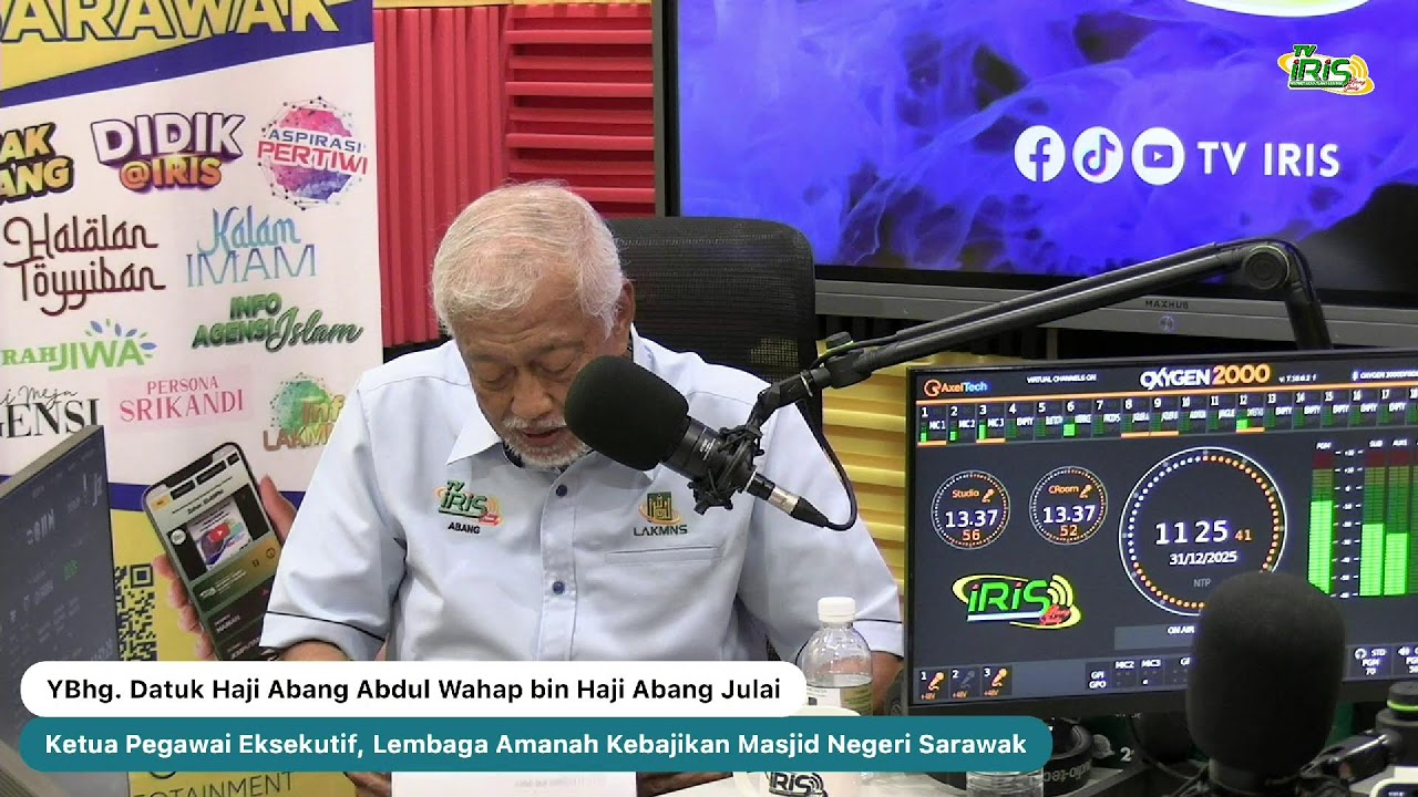 Siaran Langsung Khas bersama Ketua Pegawai Eksekutif Lembaga Amanah Kebajikan Masjid Negeri Sarawak