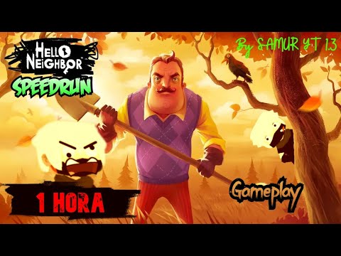 Steam Community :: Video :: Hello Neighbor Speedrun⏰ | 1 HORA (Gameplay)