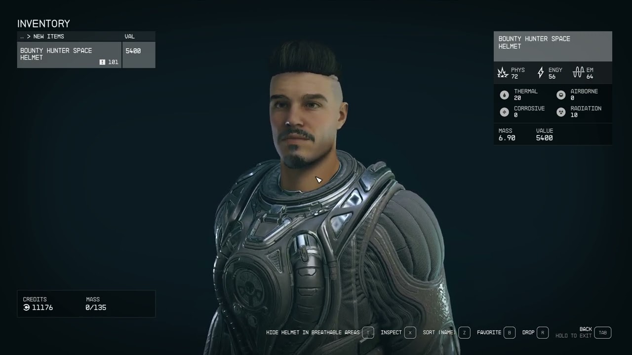 Starfield Bounty Hunter Space Helmet Console Command Code