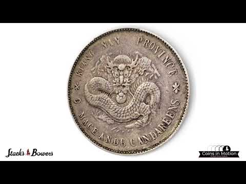 CHINA. Kiangnan. 3 Mace 6 Candareens (50 Cents), CD (1900). Nanking Mint. PCGS EF-40.
