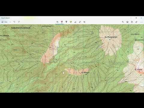 PETA TOPOGRAFI | bagian-bagian dari peta topografi |