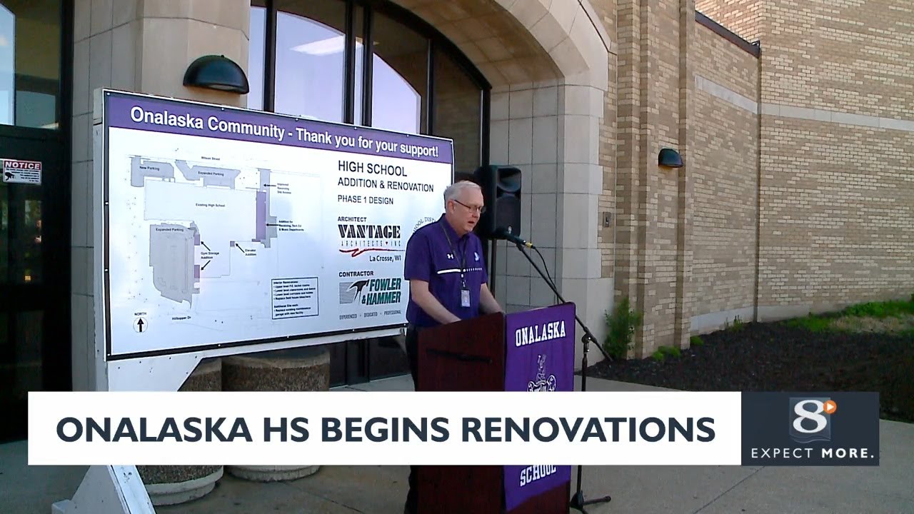 Onalaska High School begins renovations