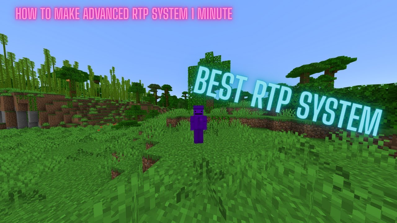 HOW TO MAKE MOST ADVANCED RTP SYSTEM IN MINECAFT BEDROCK