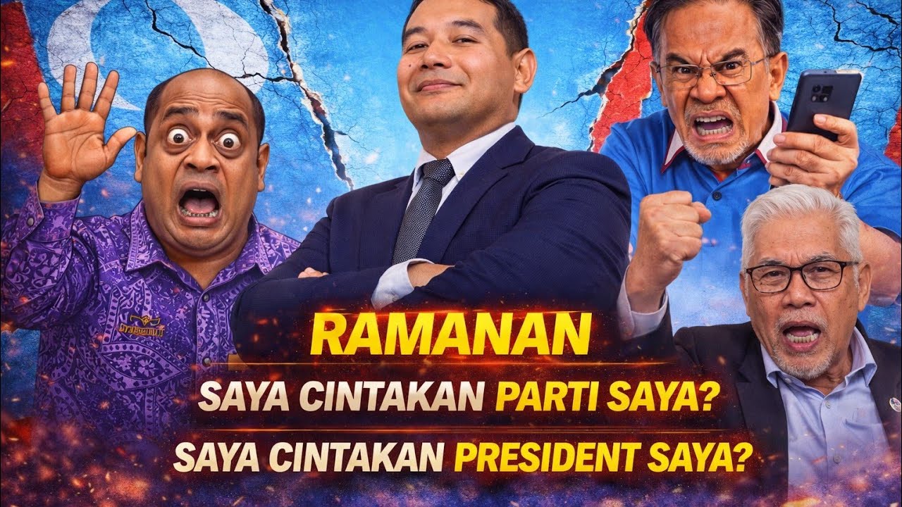 RAMANAN PALING KUAT WAYANG DEPAN PMX, KONVENSYEN PKR KHAS TUTOH RAFIZI