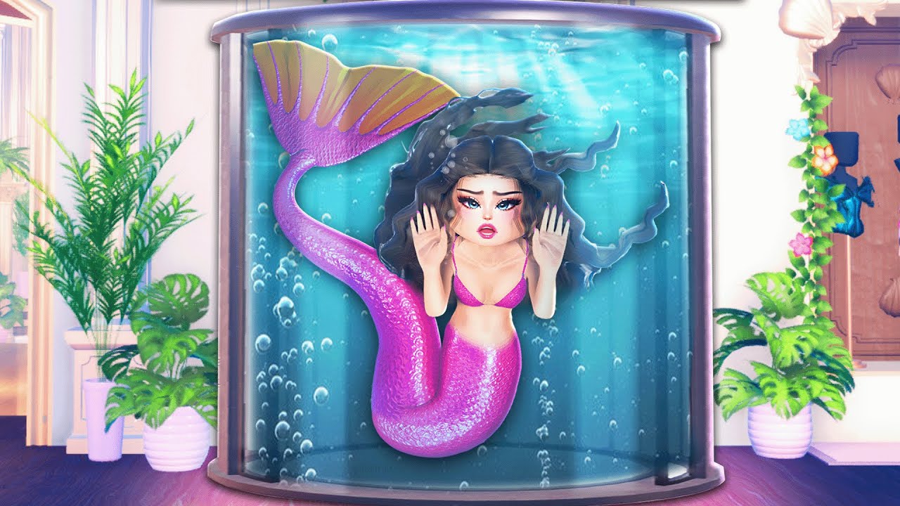Dress to Impress But I'm *TRAPPED* as a MERMAID!