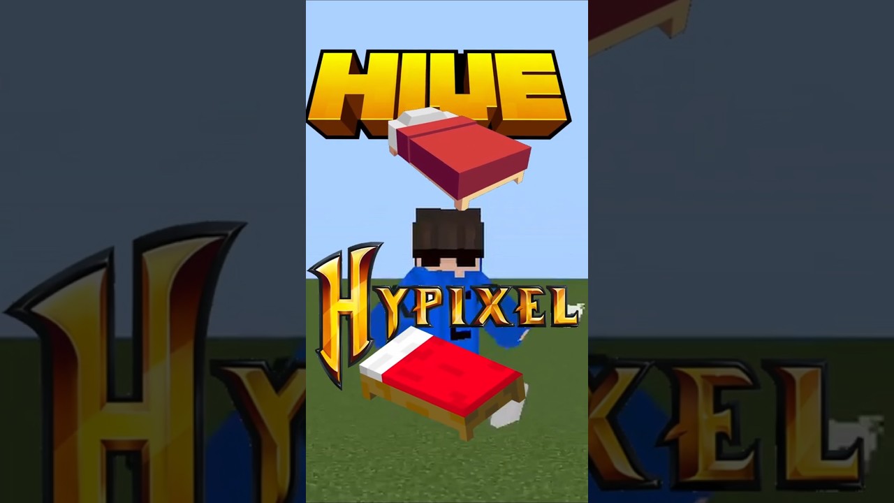 Which is better? Hive Bedwars or Hypixel Bedwars🤔