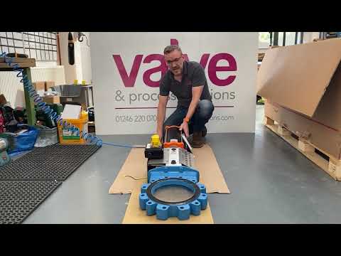 Stafsjo Knife Gate Valve & Switchbox - Behind the Scenes at Valve & Process 20