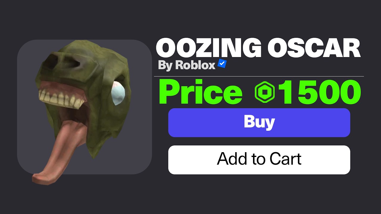 Oozing Oscar is BACK **BUY NOW**
