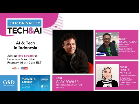 Gary Fowler, Pradita Astarina, Risman Adnan: AI & Tech in Indonesia