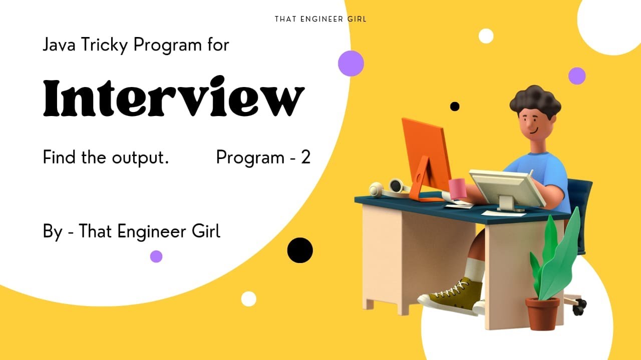 Java tricky program 2 for interviews | Find the output | Part - 2 #coding #engineer #java #programer