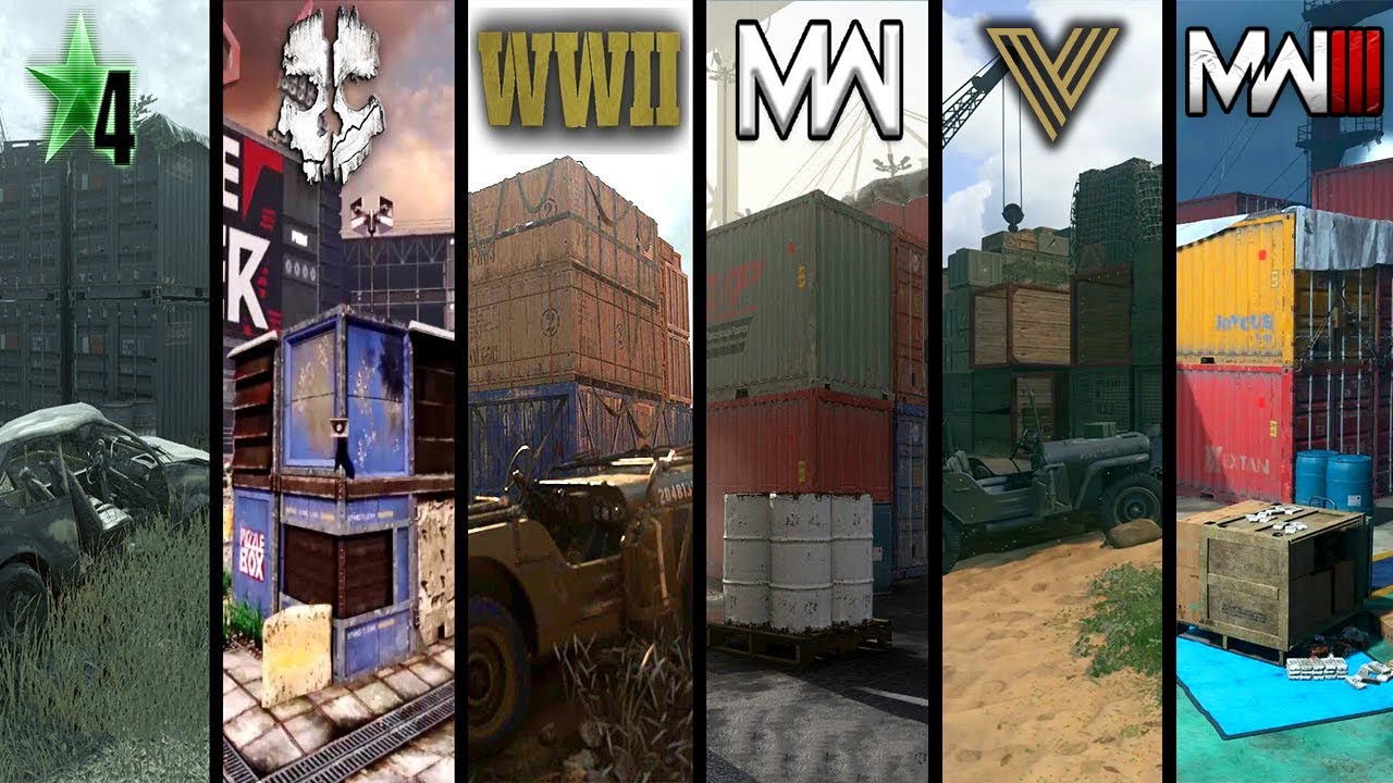 The Evolution of Shipment (Shipment in Every Call of Duty)