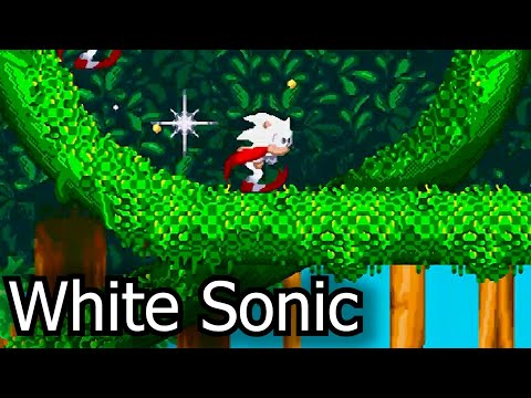 White Sonic in Sonic and Knuckles