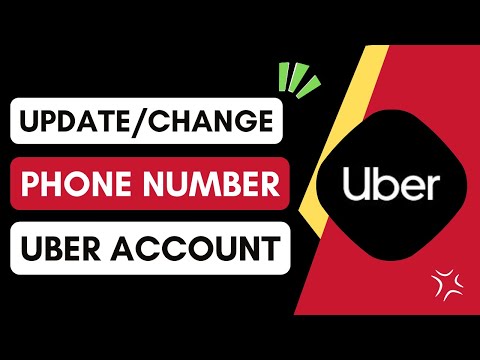 ✅ How To Update Change Phone Number In Uber App