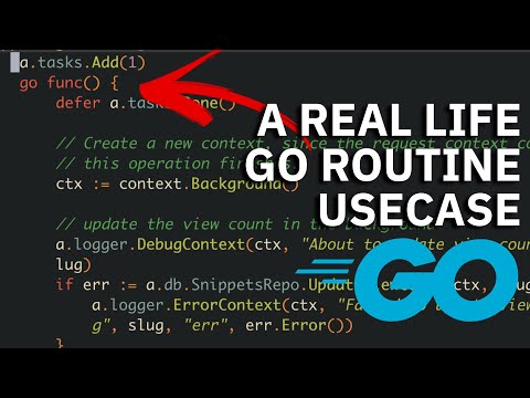 A REAL usecase of Golang Go Routines! - Golang Concurrency Example