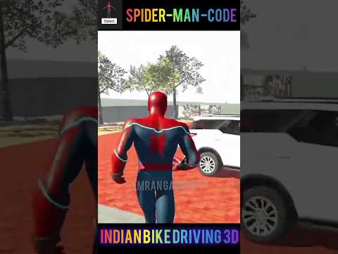 Finally spider-man add๐ฑindian bike driving 3d game update ๐๐คฉ spiderman cheat code #shorts #spiderman