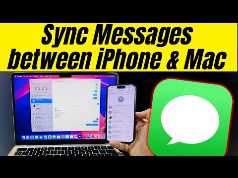 How to Sync messages from iPhone to Mac macOS sequoia