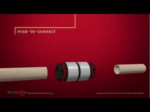 Python PPR Pipe Fittings - connect pipes effortlessly and permanently