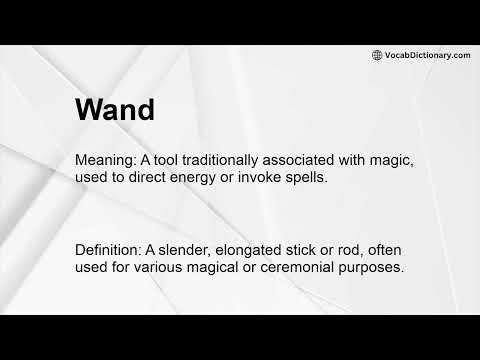 Wand Meaning