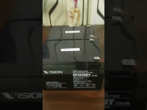 Dry Battery 12ah Vision #home #solar #solarpoweredlights #solarconverter #solarenergy #battery#ups
