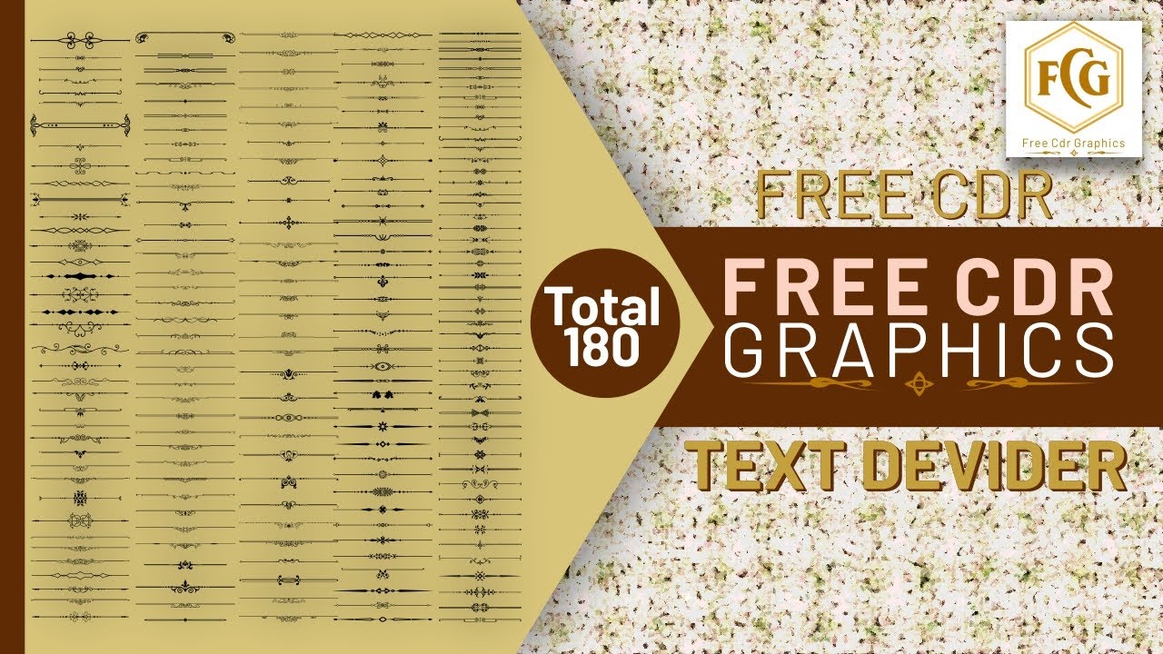Text Divider Download Free CDR