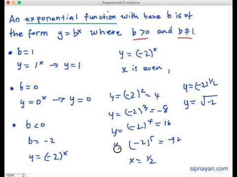 EF02 Definition of Exponential Function