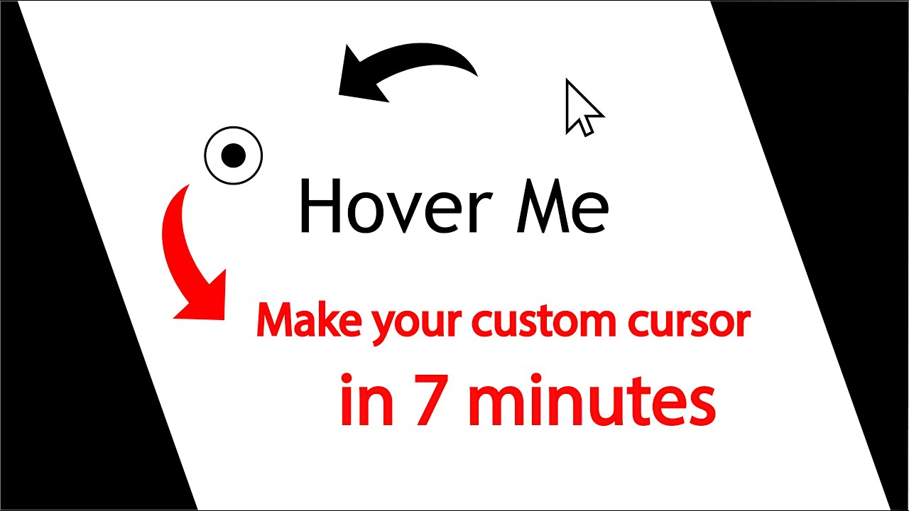Create Custom Cursor with Hover Effect | HTML, CSS & JavaScript