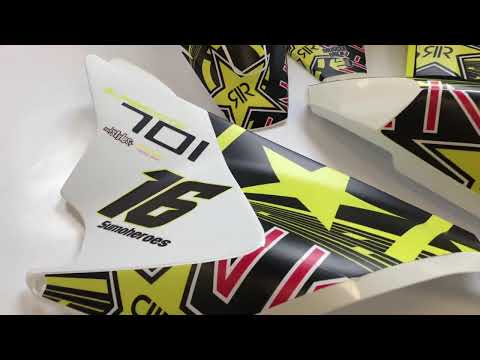race -styles individual Husqvarna 701 graphics in MATT