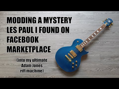 Modding a mystery Les Paul I found on Facebook Marketplace (into an Adam Jones riff machine)