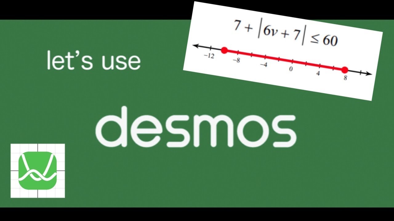 DESMOS Graphing Calulator - Graph Absolute Value Inequalities