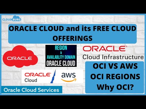 Oracle Cloud 2020 | Always free Database & Cloud Infra | OCI VS AWS | Best for Learners | Cloudburg