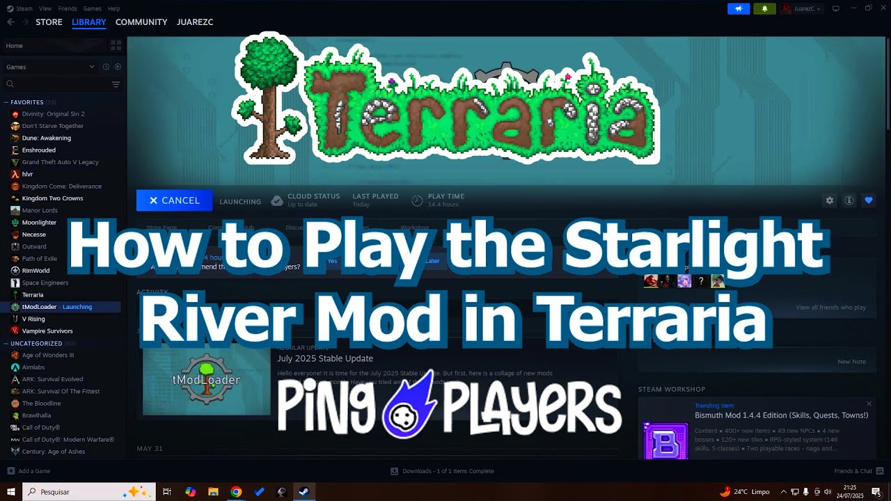 How to Play the Starlight River Mod in Terraria