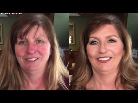 Best Makeup for Rosacea. Using Motives Custom Blend Foundation!
