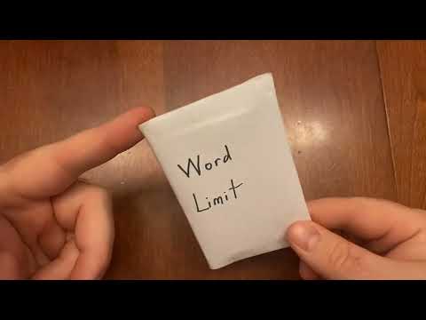 Word Limit Booster Packs – TDS Games