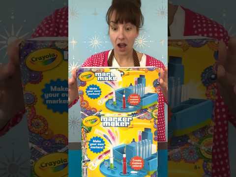 I tested a DISCONTINUED Crayola Marker Maker!