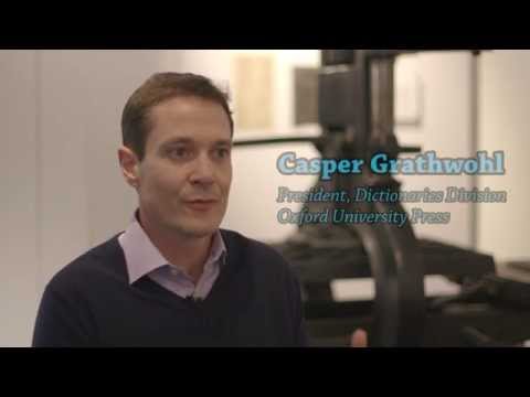 Oxford Dictionaries Word of the Year - Casper Grathwohl
